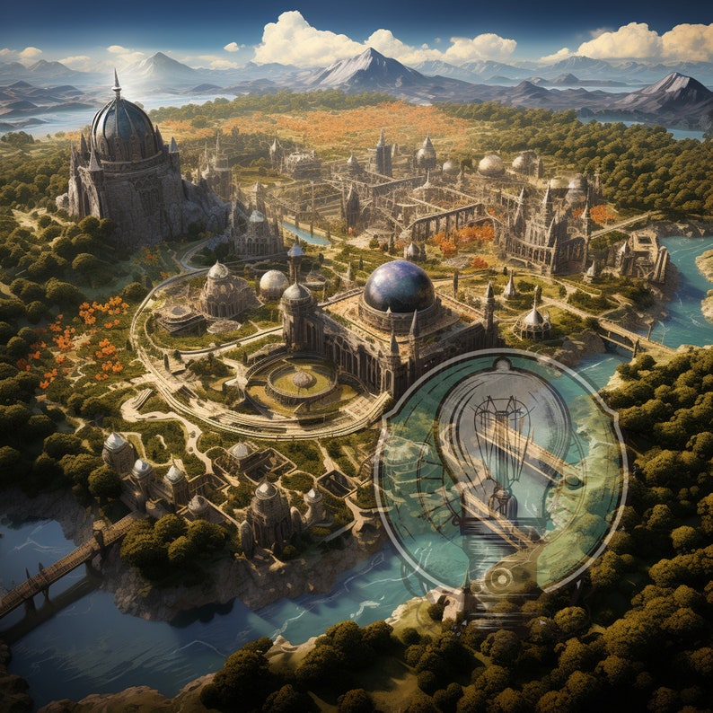 50+ Pack D&D World Maps Pack - Chart Your Epic Journey! | Dungeons and ...