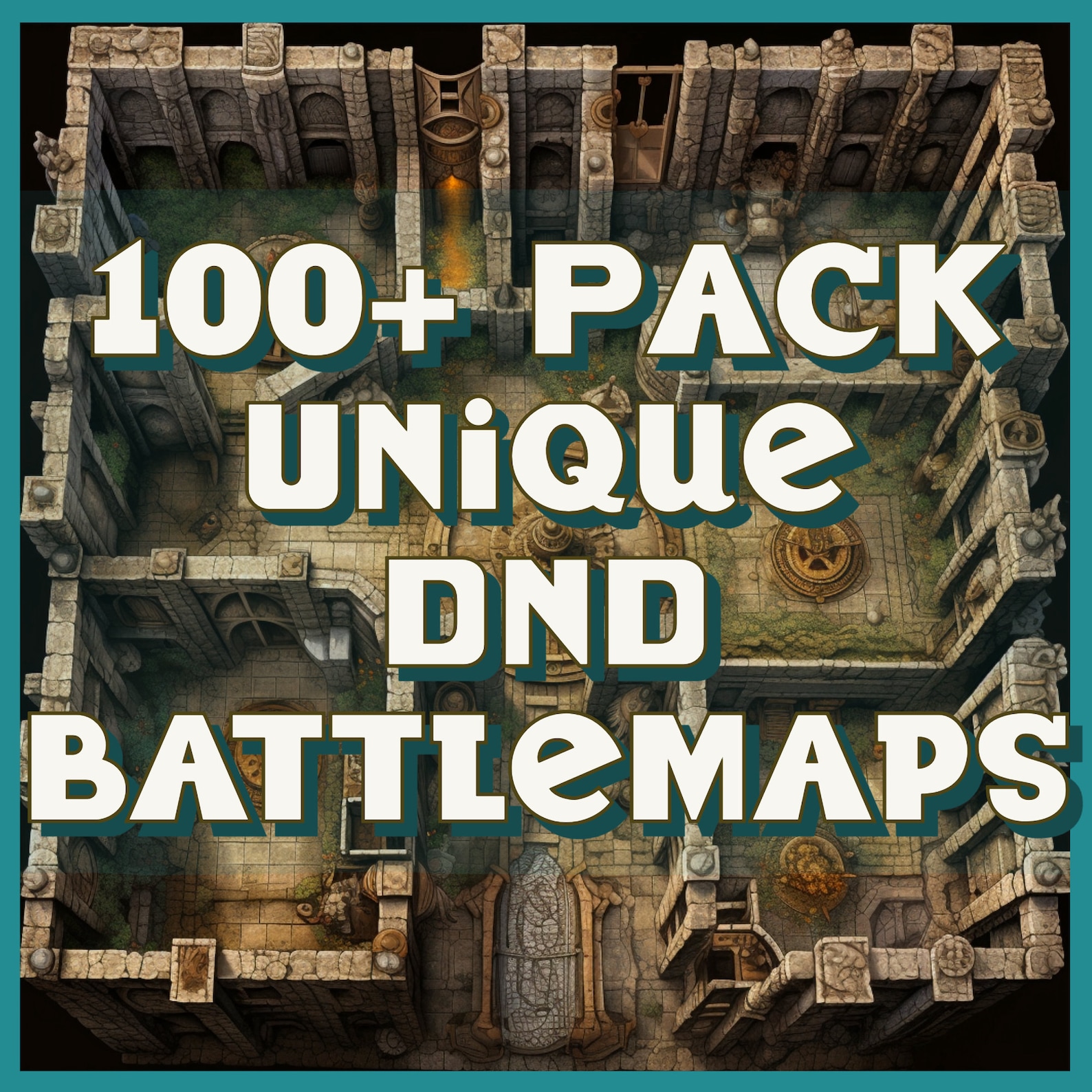 100+ D&D Battle Maps Pack - From Cozy Taverns to Wild Jungles to ...