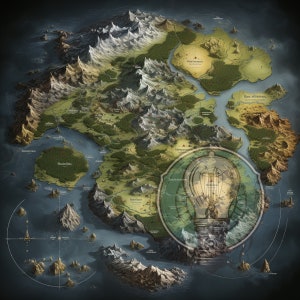 50+ Pack D&D World Maps Pack - Chart Your Epic Journey! | Dungeons and ...