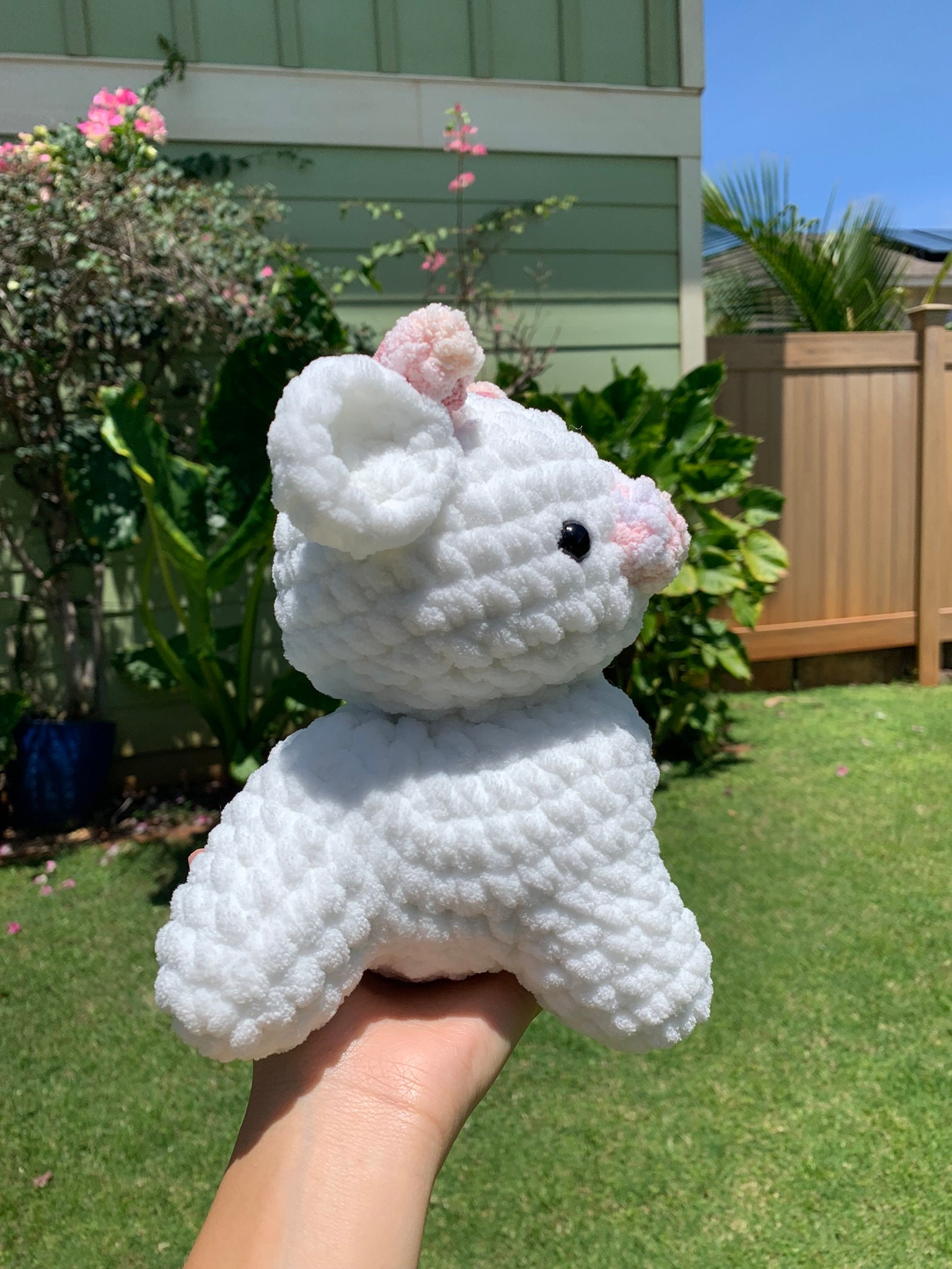 Crochet Cute Baby Pink Cow, Amigurumi. Customize Colors - Etsy