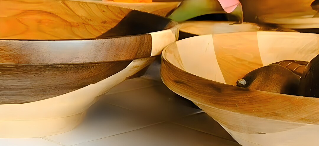 Hand Turned AVZ Design Segmented Ring Bowl Customizable - Etsy