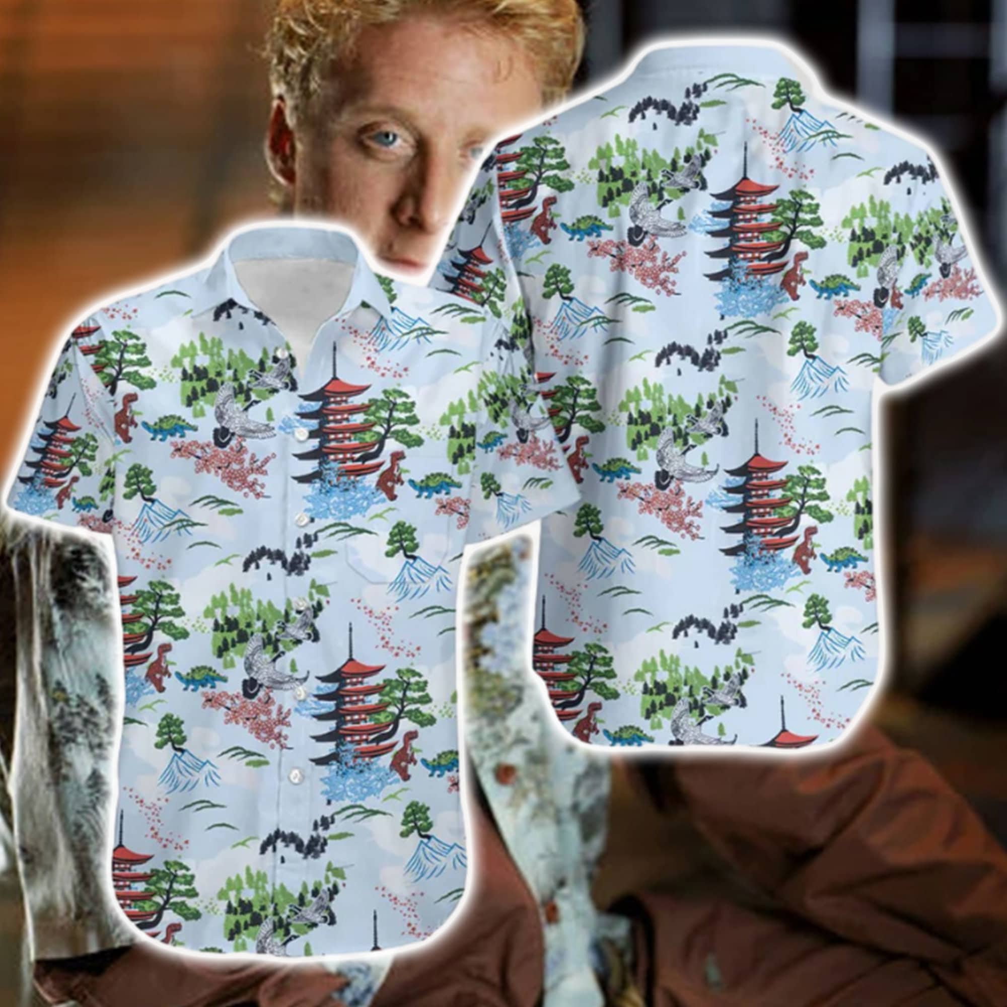 Wash Firefly Hawaiian Shirt