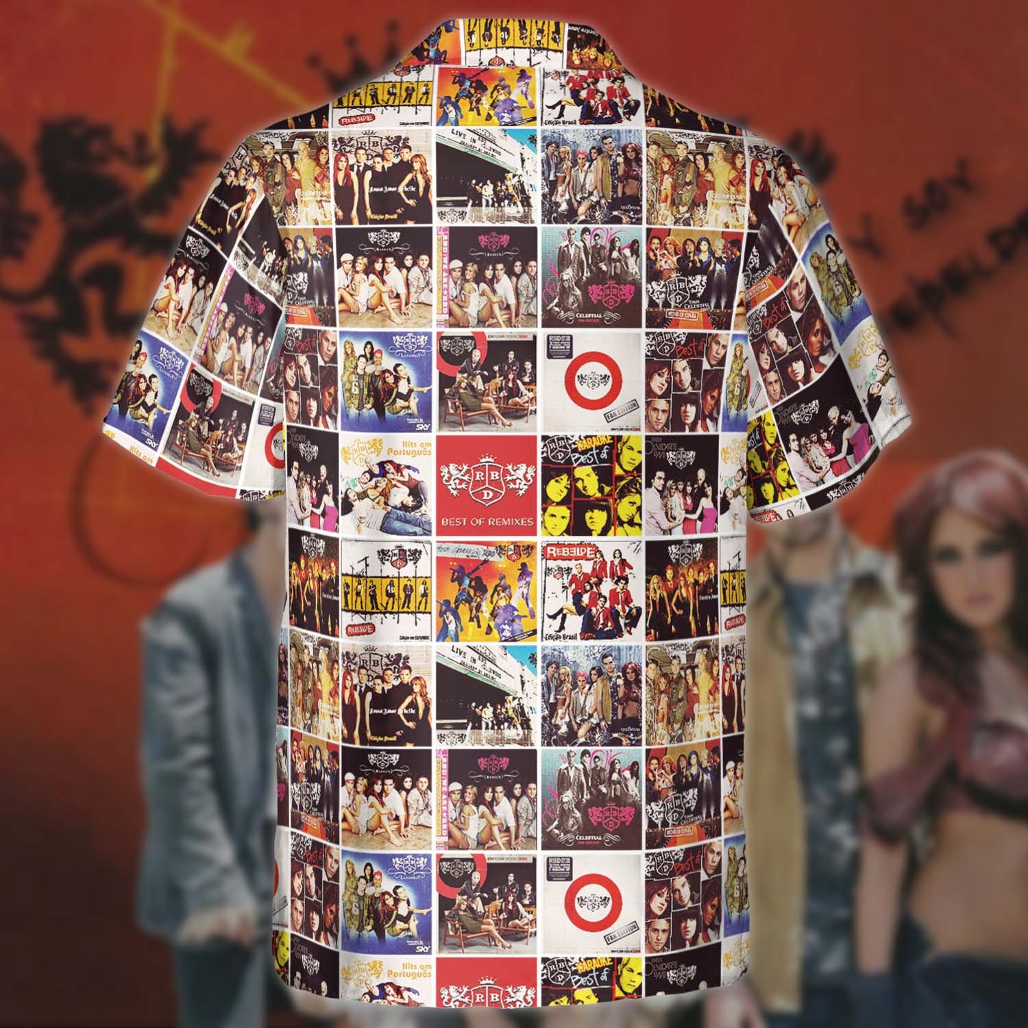 Personalized Soy Rebelde Shirt, RBD Tour Hawaiian, RBD Concert sold by ...