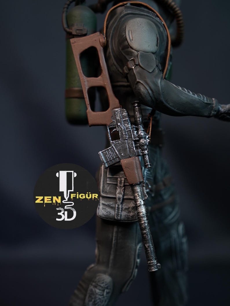 Stalker 2 Resin Statue | Hand-painted Chernobyl Diorama - Etsy