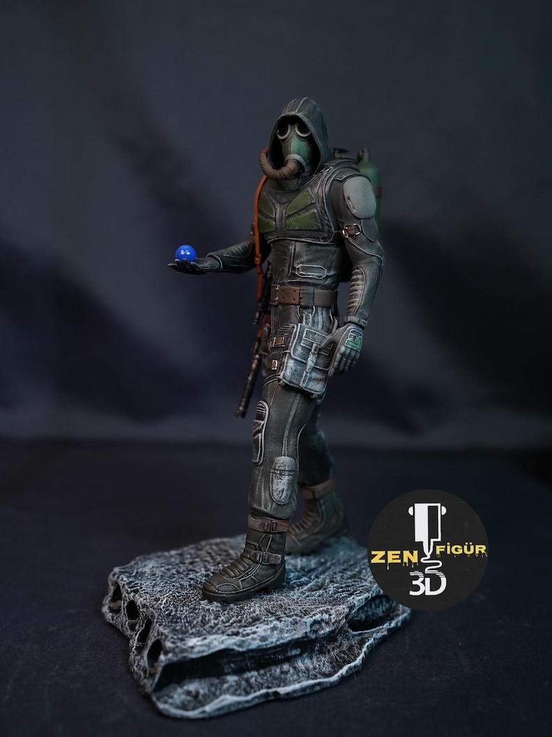 Stalker 2 Resin Statue | Hand-painted Chernobyl Diorama - Etsy