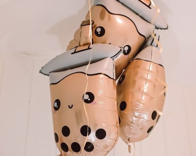 DIY Boba Balloon Workshop, Boba Party Ideas, Bubble Tea Party, Boba ...