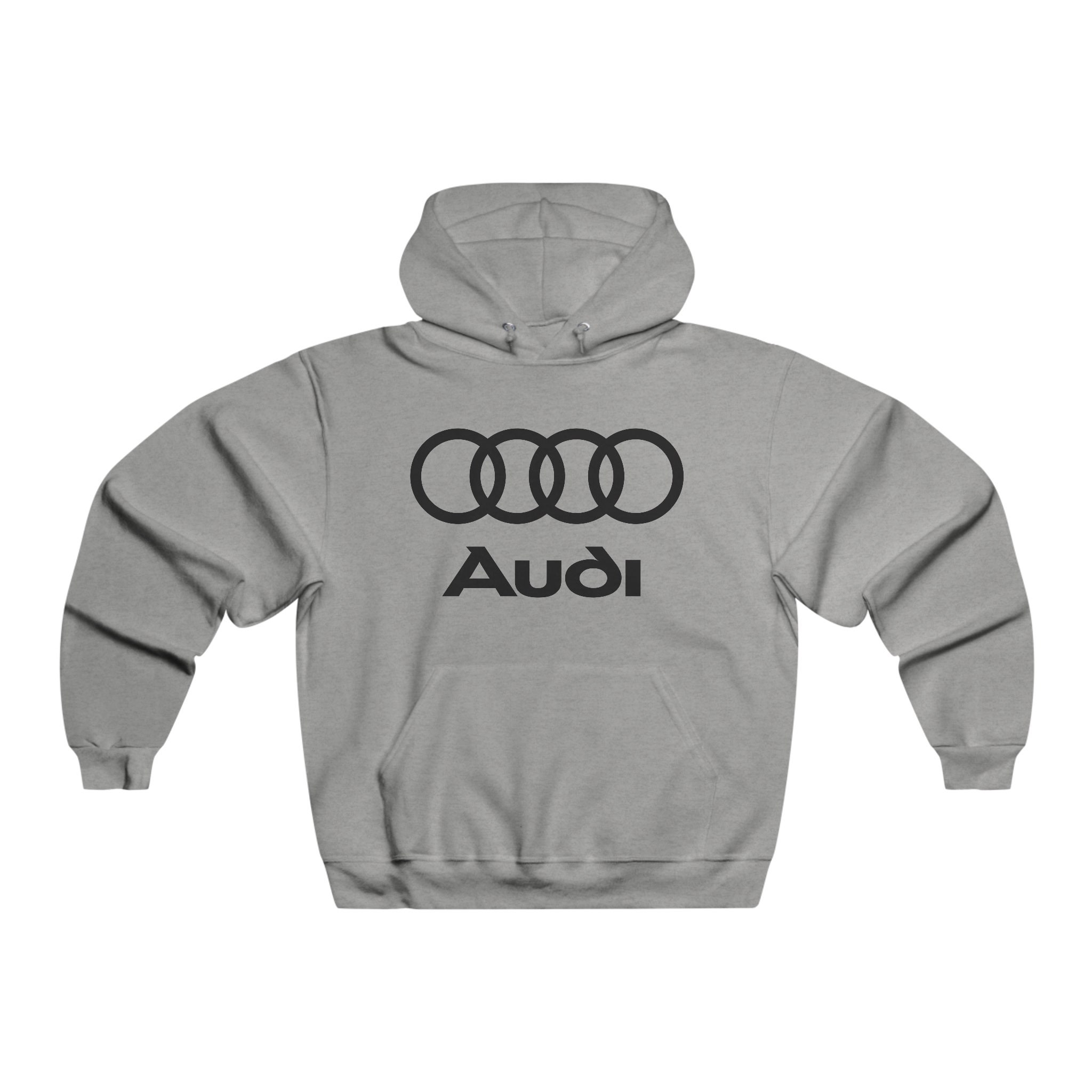 Audi Logo Hoodie Audi Enthusiast Men's Sweatshirt Signature Audi Style for Ultimate Comfort Audi ...