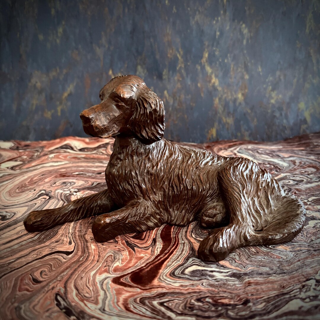 Vintage Red Mill Irish Setter Resin Dog Figurine - Etsy