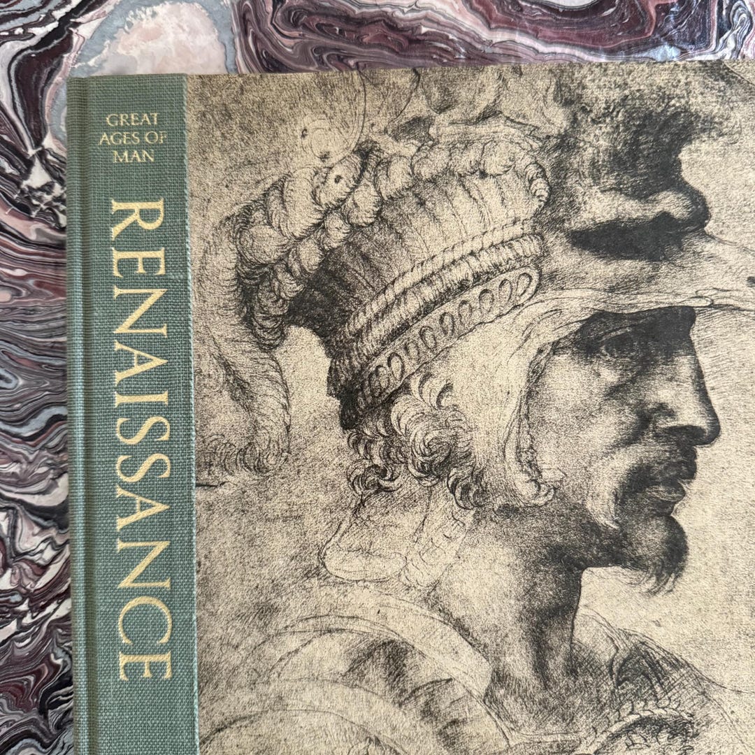 Vintage Coffee Table Book Great Ages of Man Renaissance - Etsy