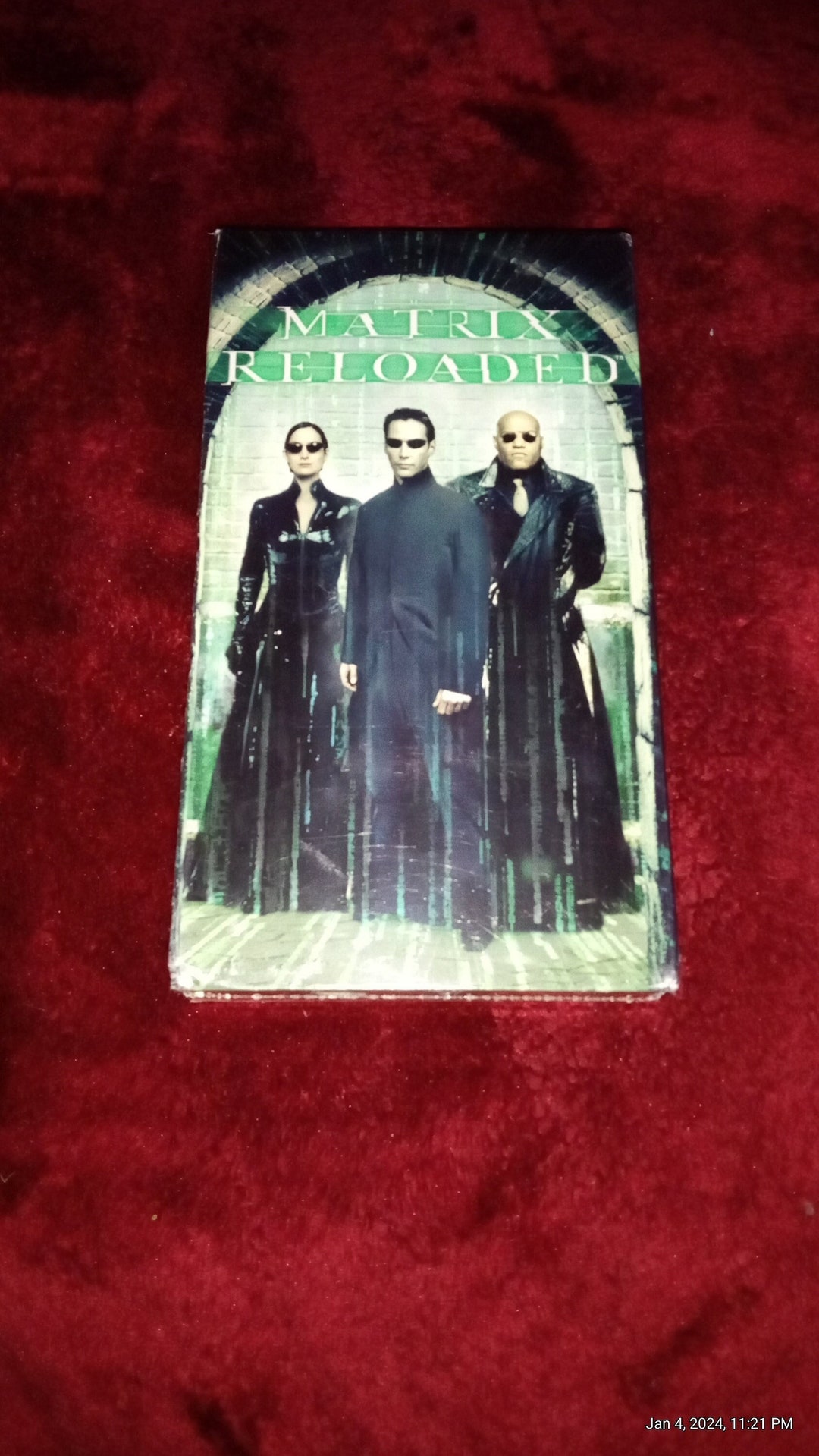 Matrix Reloaded Sealed Vhs - Etsy