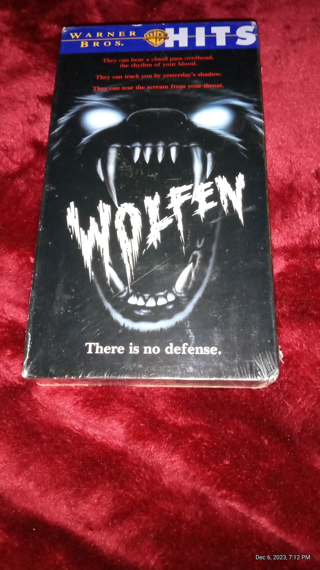 Wolfen VHS Horror Vhs Sealed - Etsy