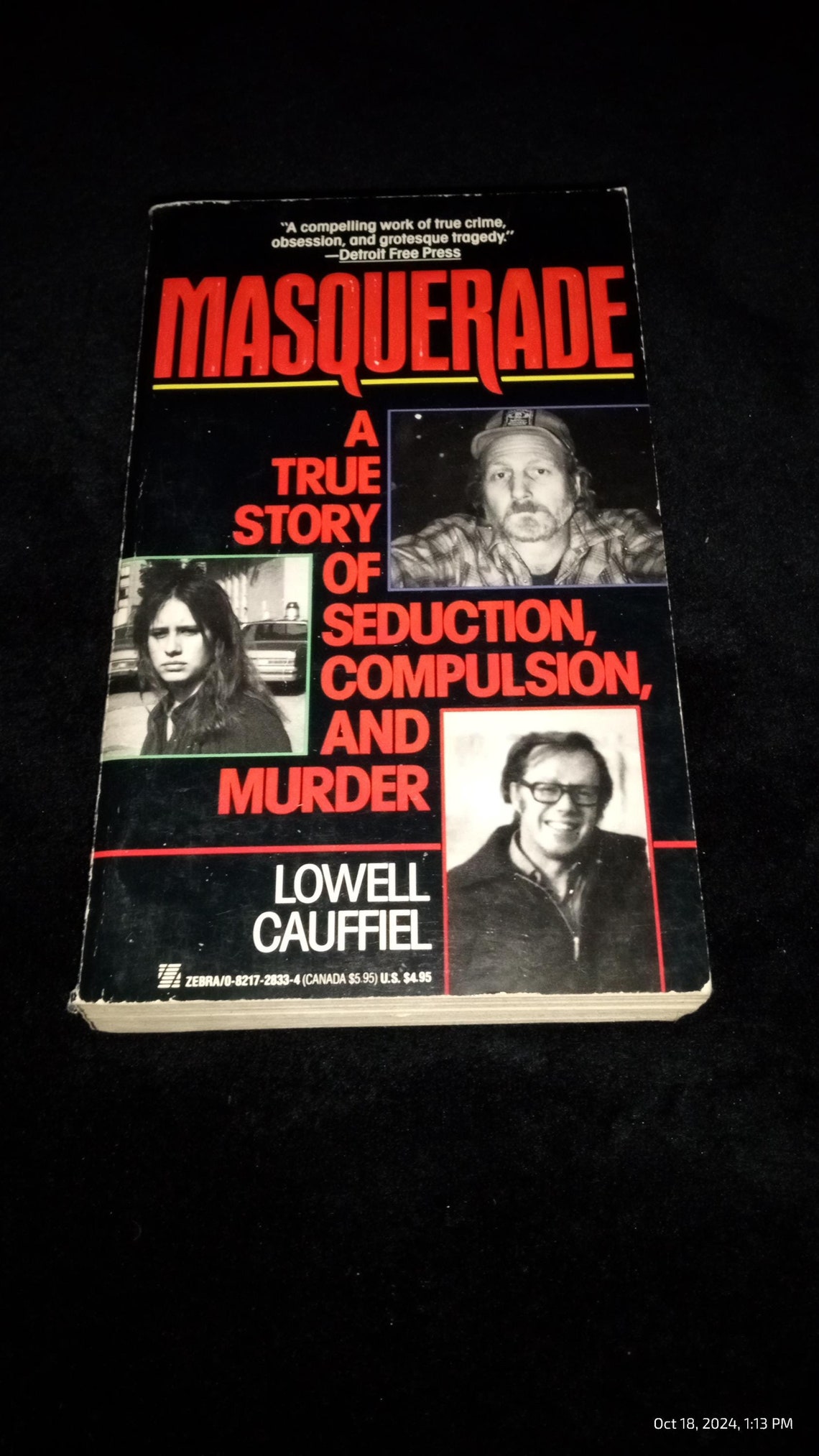 Masquerade Book True Crime Novel - Etsy