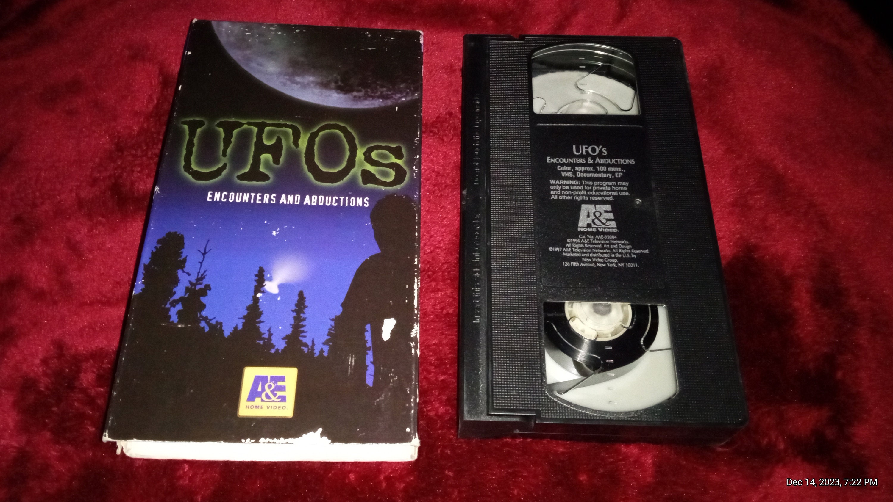 Ufos VHS A&E Video Documentary Vhs - Etsy
