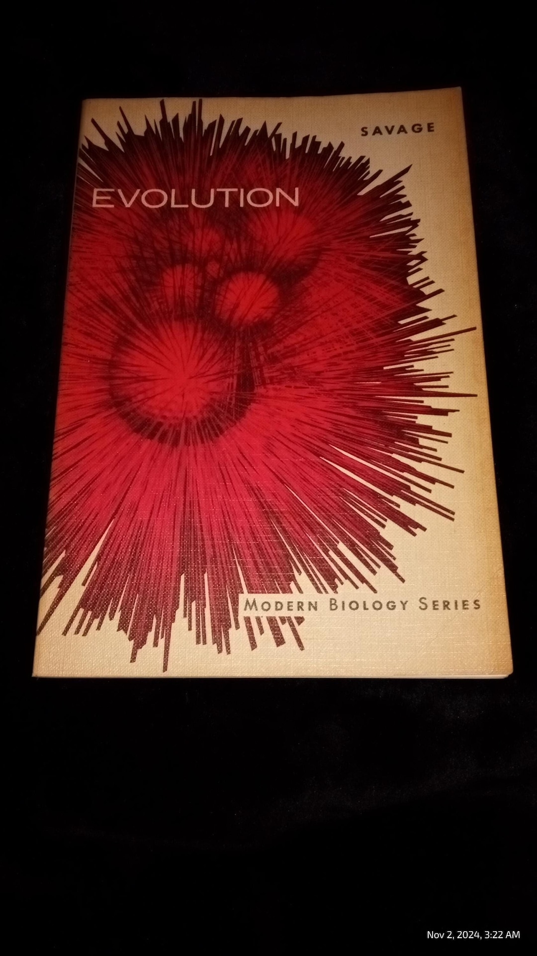 Evolution Book Modern Biology Series 1963 - Etsy