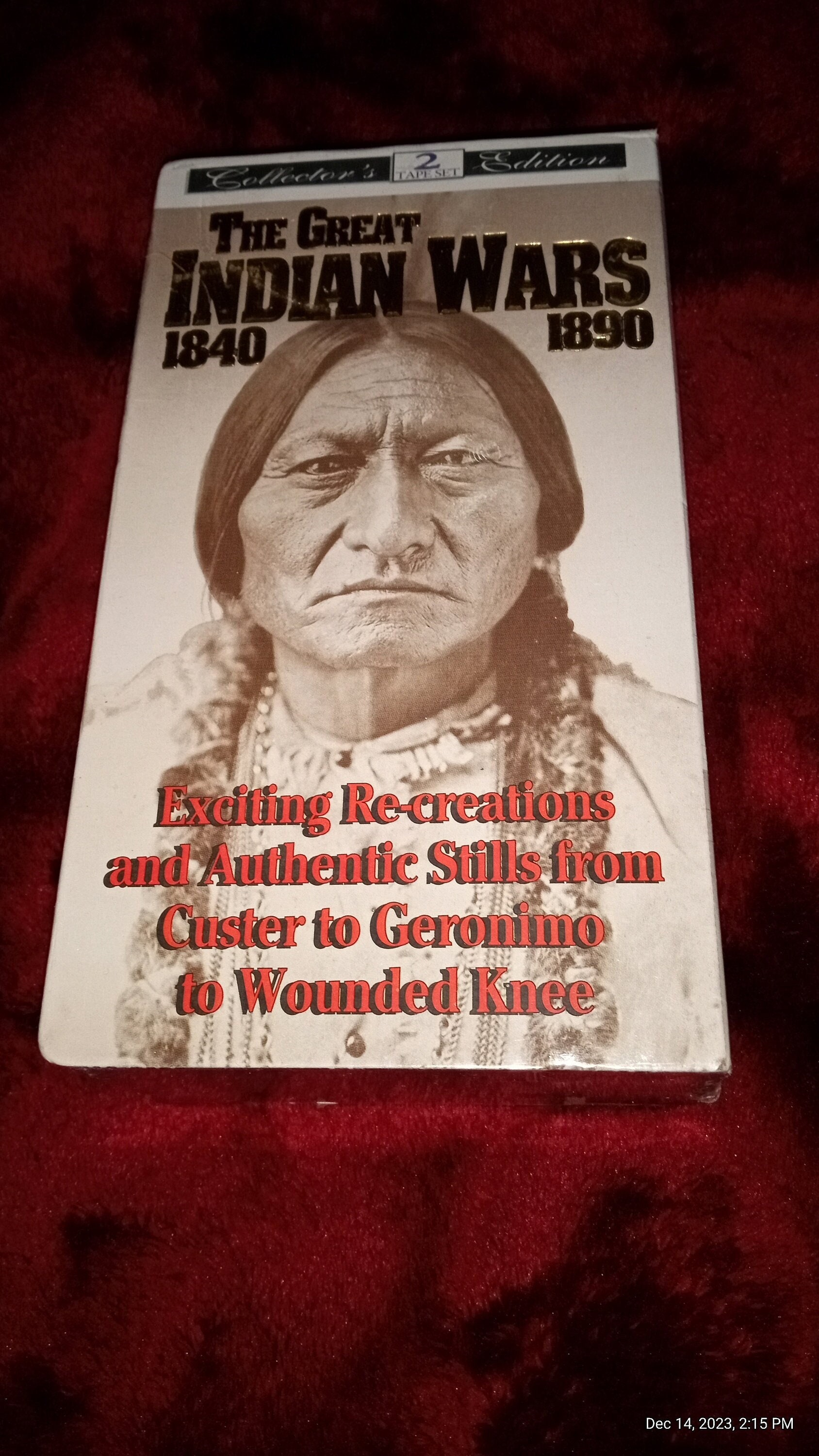 The Great Indian Wars VHS Sealed VHS - Etsy