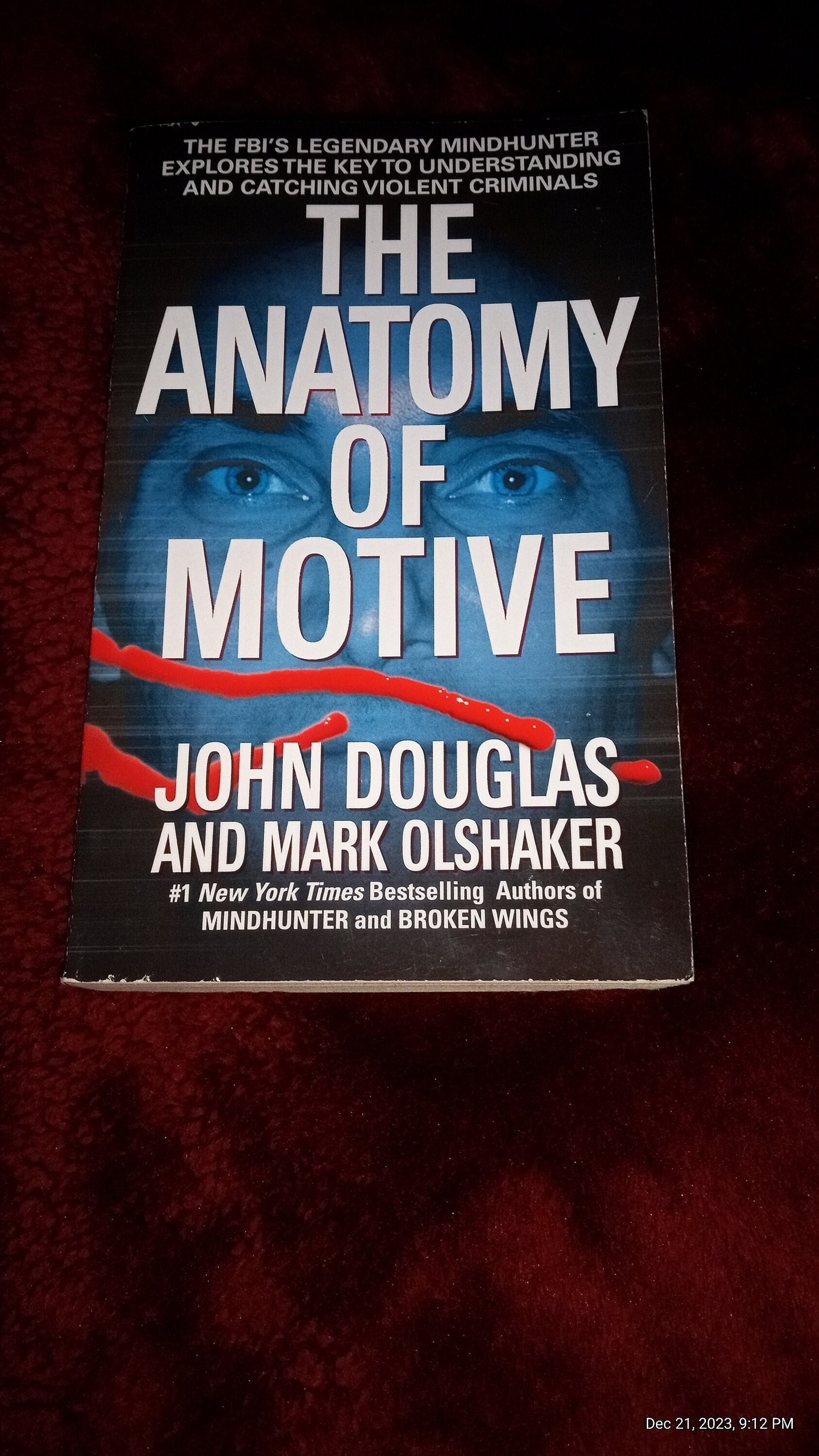 The Anatomy of Motive Book by John Douglas & Mark Olshaker True Crime ...