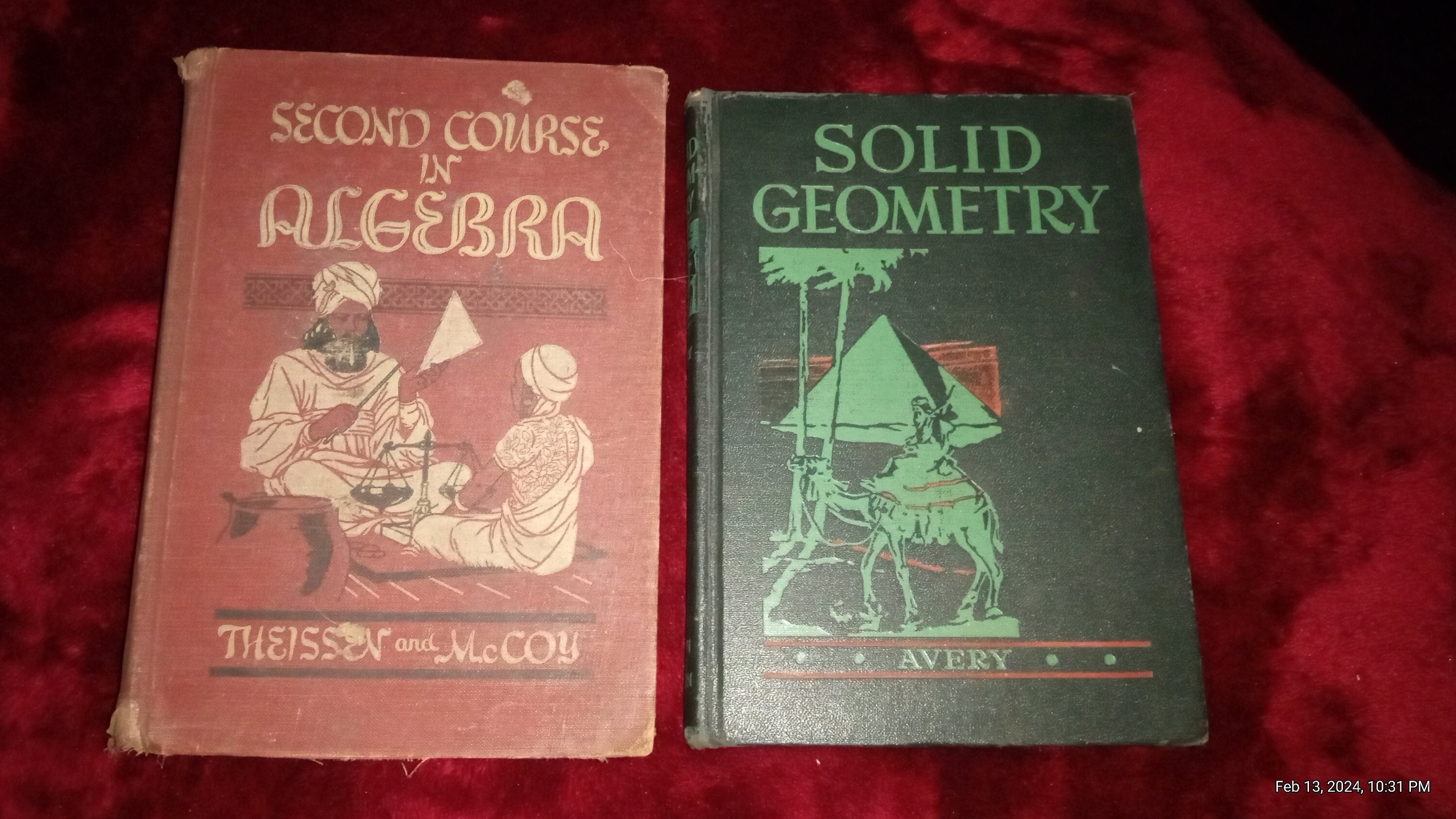 School Books From the 1920s & 1930s Old Math Books - Etsy