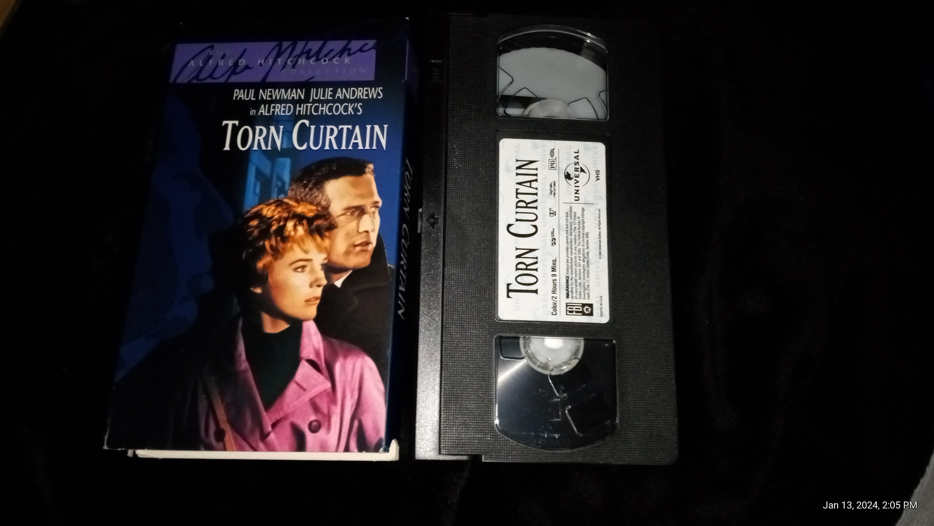 Torn Curtain Vhs Alfred Hitchcock Film - Etsy