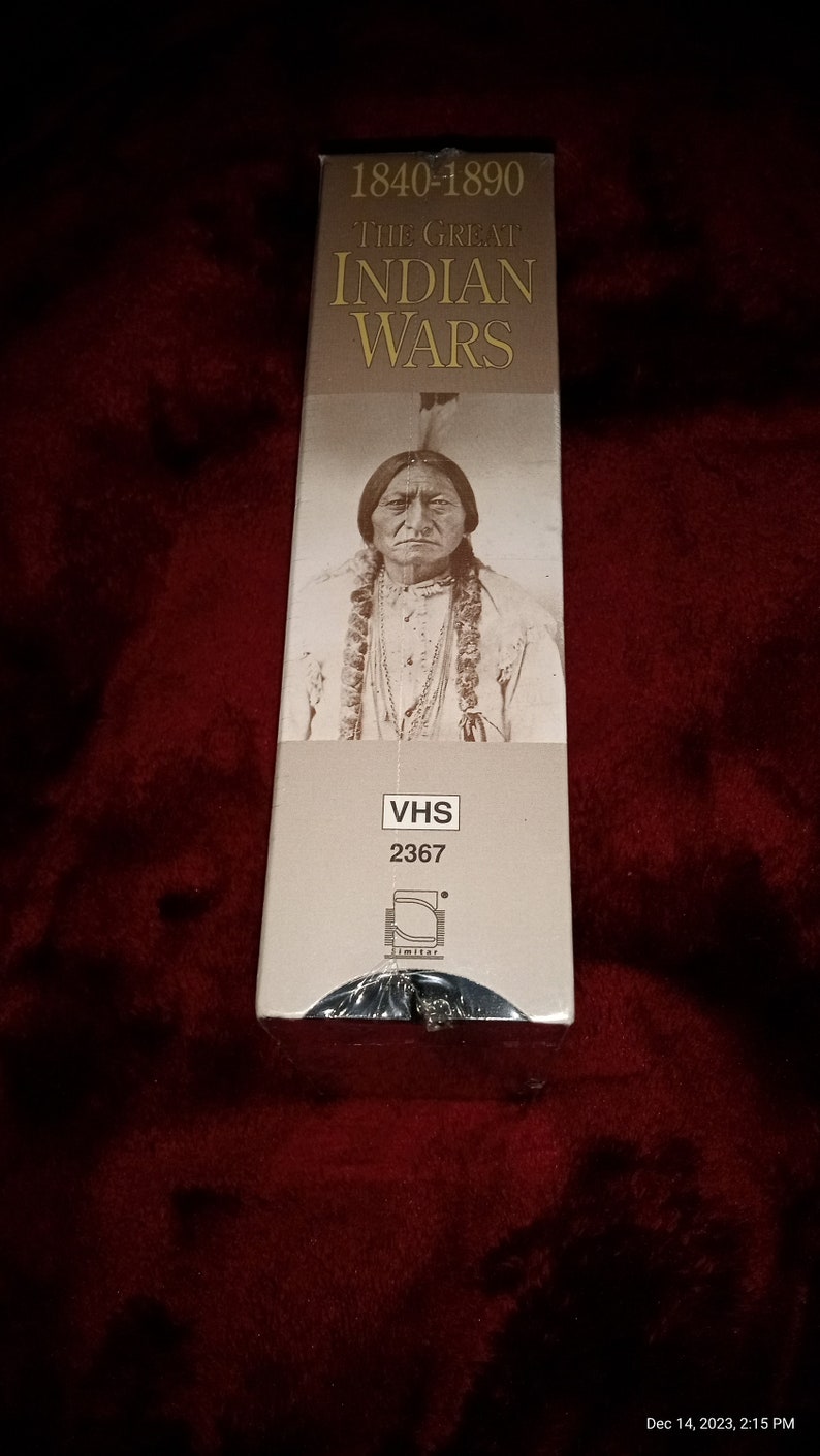 The Great Indian Wars VHS Sealed VHS - Etsy