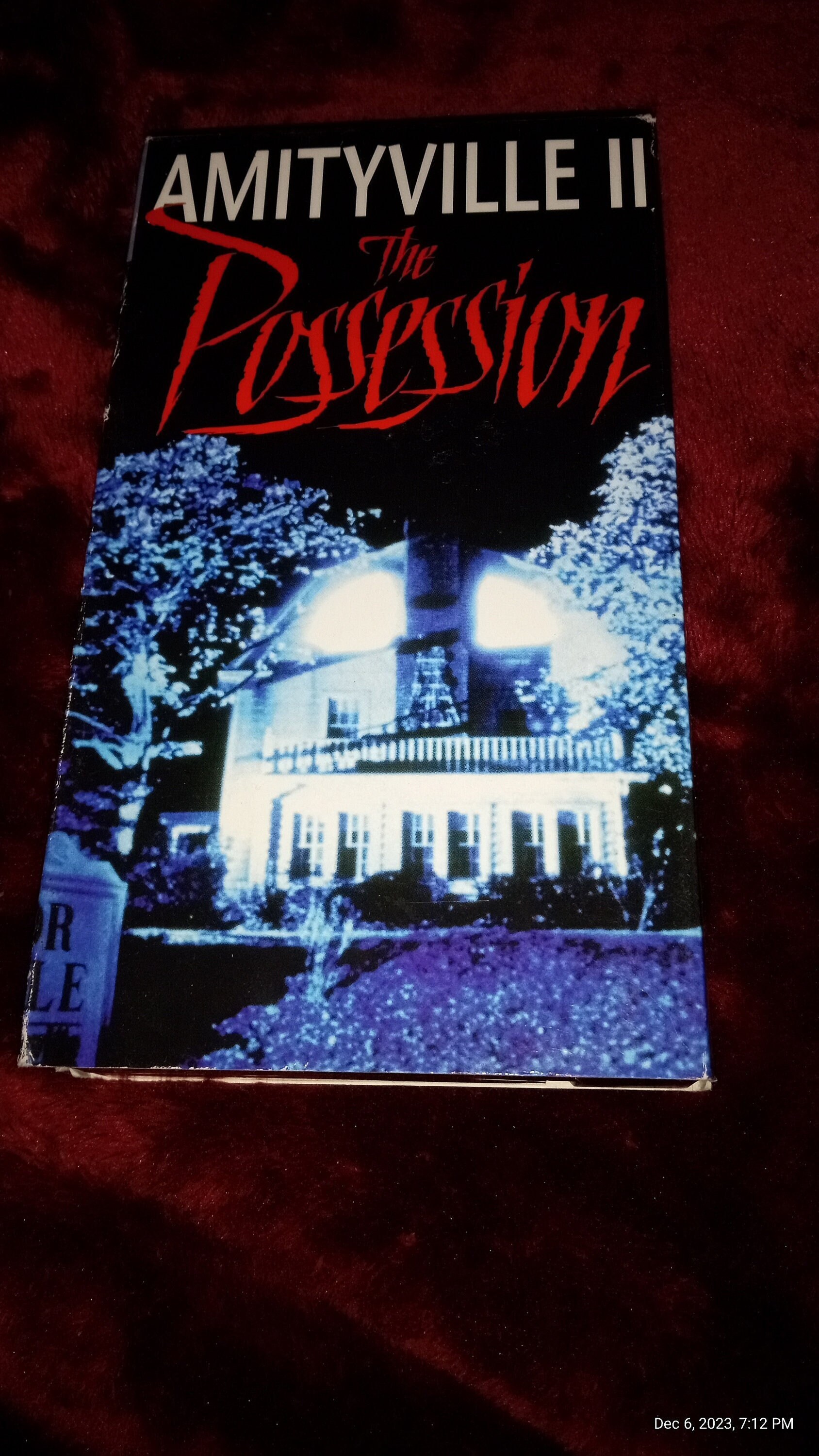 Amityville 2 the Possession VHS Horror Vhs - Etsy