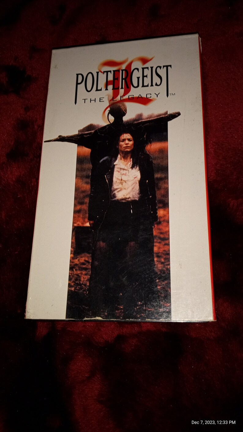 Poltergeist the Legacy VHS Horror Vhs - Etsy