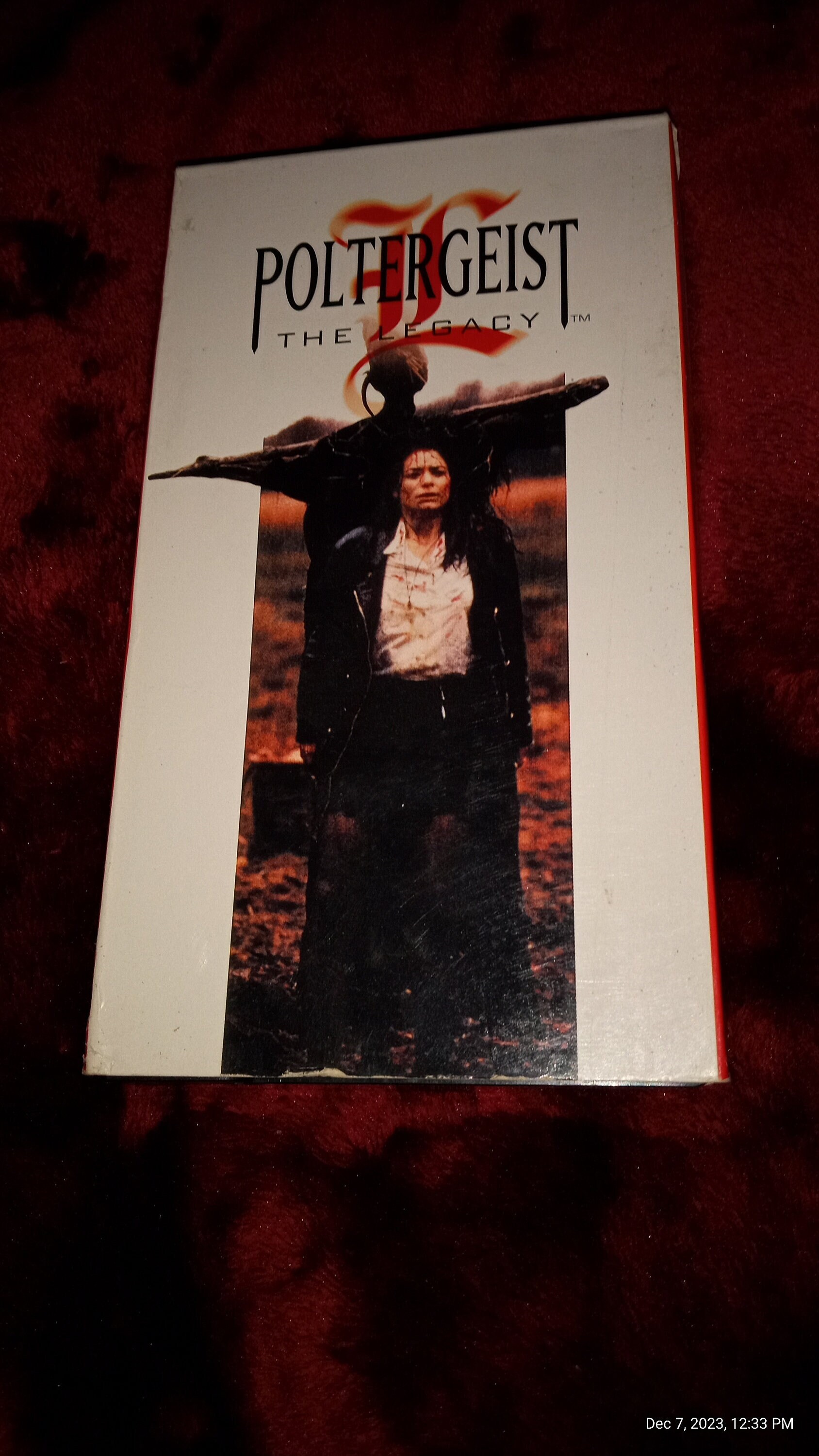 Poltergeist the Legacy VHS Horror Vhs - Etsy