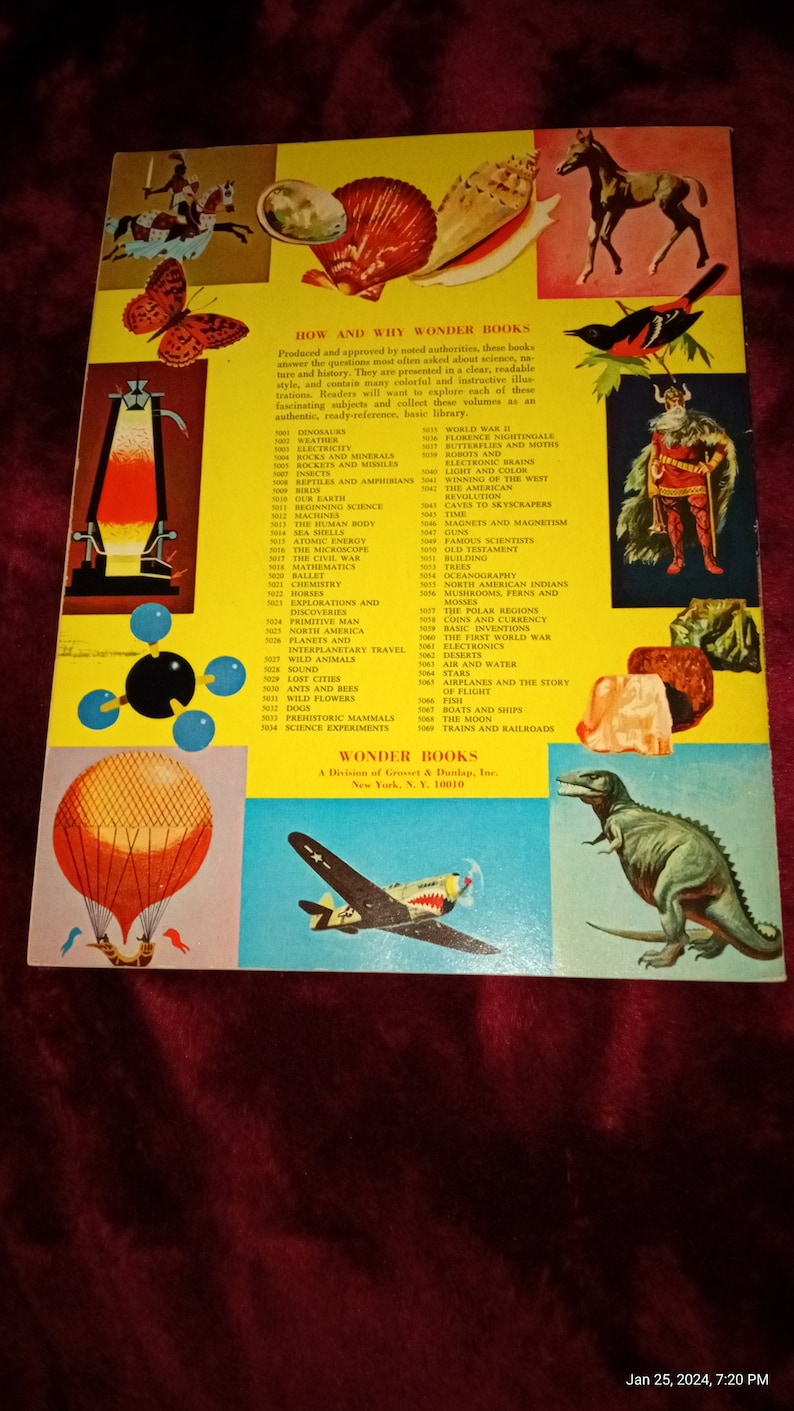 The How and Why Wonder Book of Stars Book Vintage Children's Books - Etsy