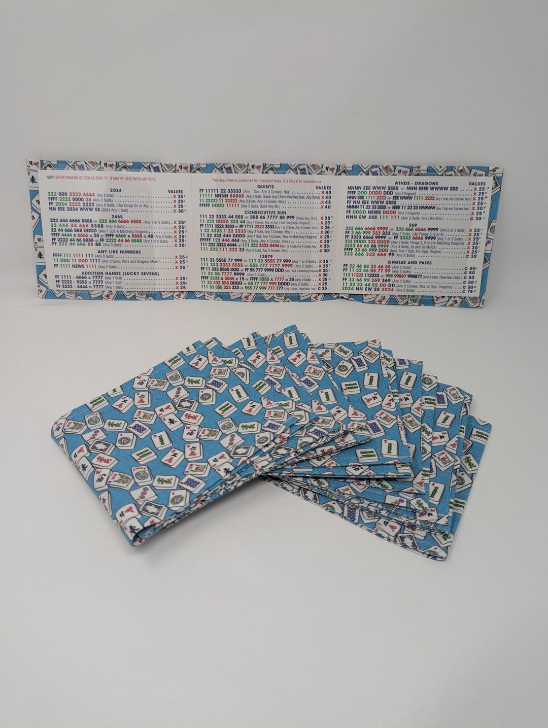 Custom Mahjong Card Covers, LARGE - Etsy