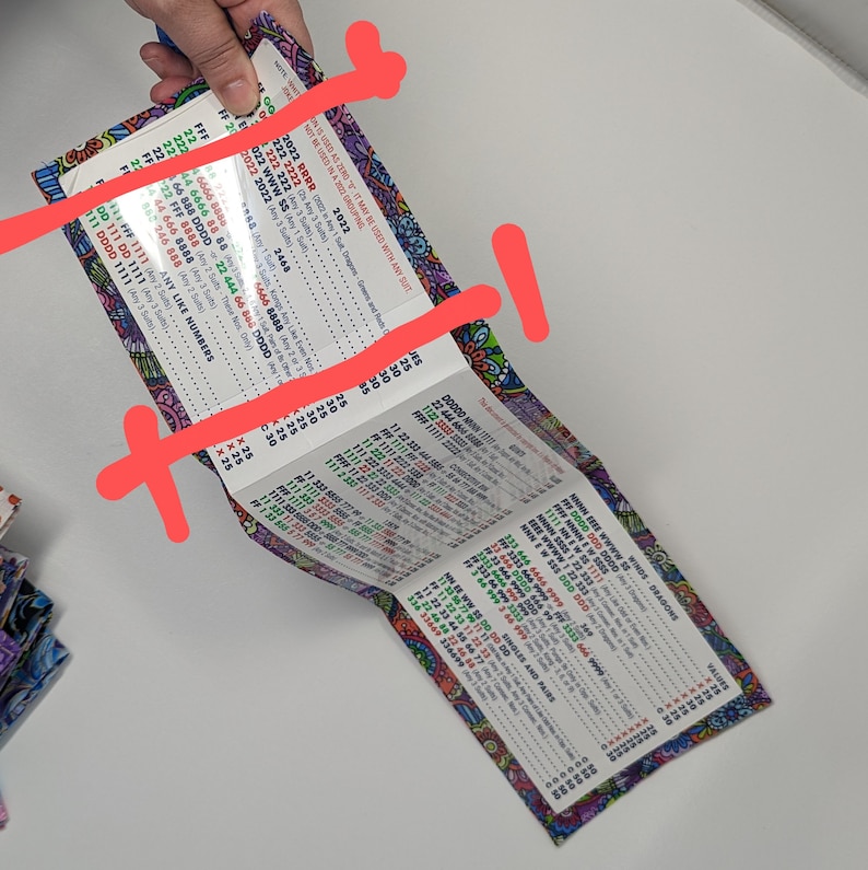 Mahjong Accessories Card Covers LARGE & REGULAR SIZES and Tile Bags ...