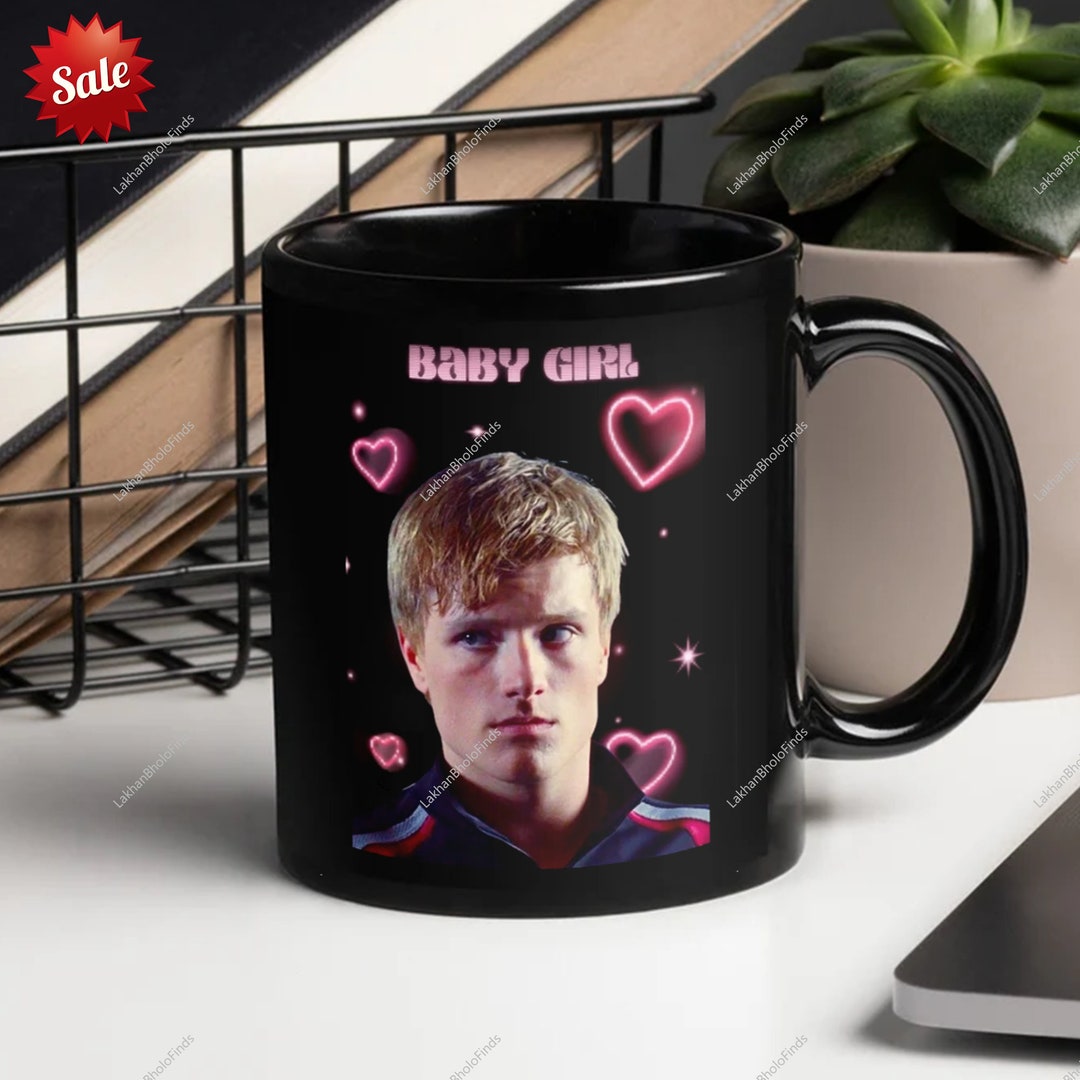 Josh Hutcherson Mug 11oz, 15oz, Whistle Meme, Peeta Mellark Mug, Funny ...