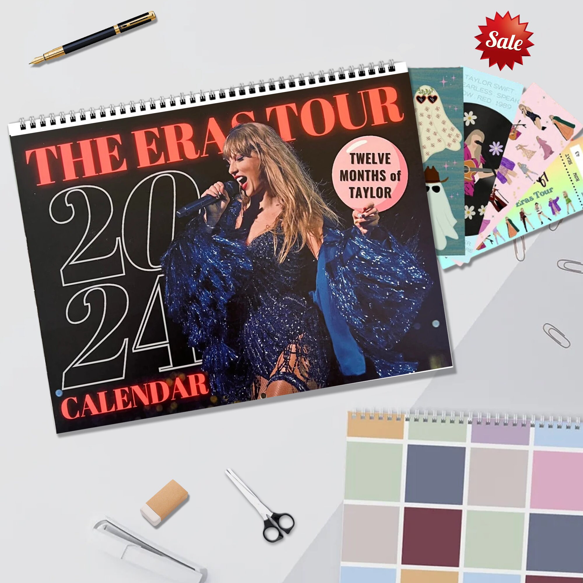 In My 2024 Era Wall Calendar, Custom taylor version Calendar, Taylor ...