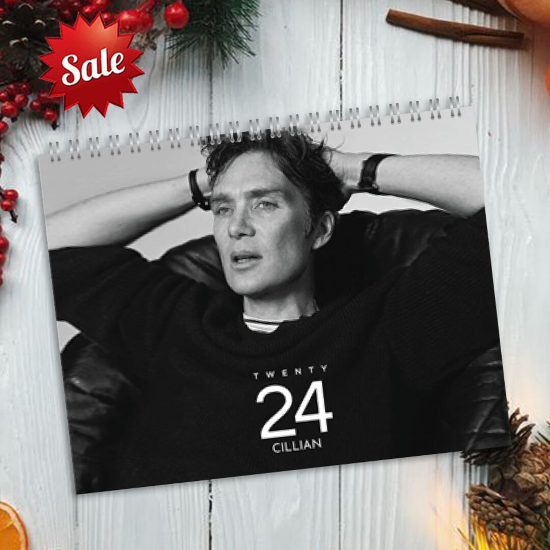 Calendrier de bureau 2024 Cillian Murphy, Oppen-heimer, calendrier ...