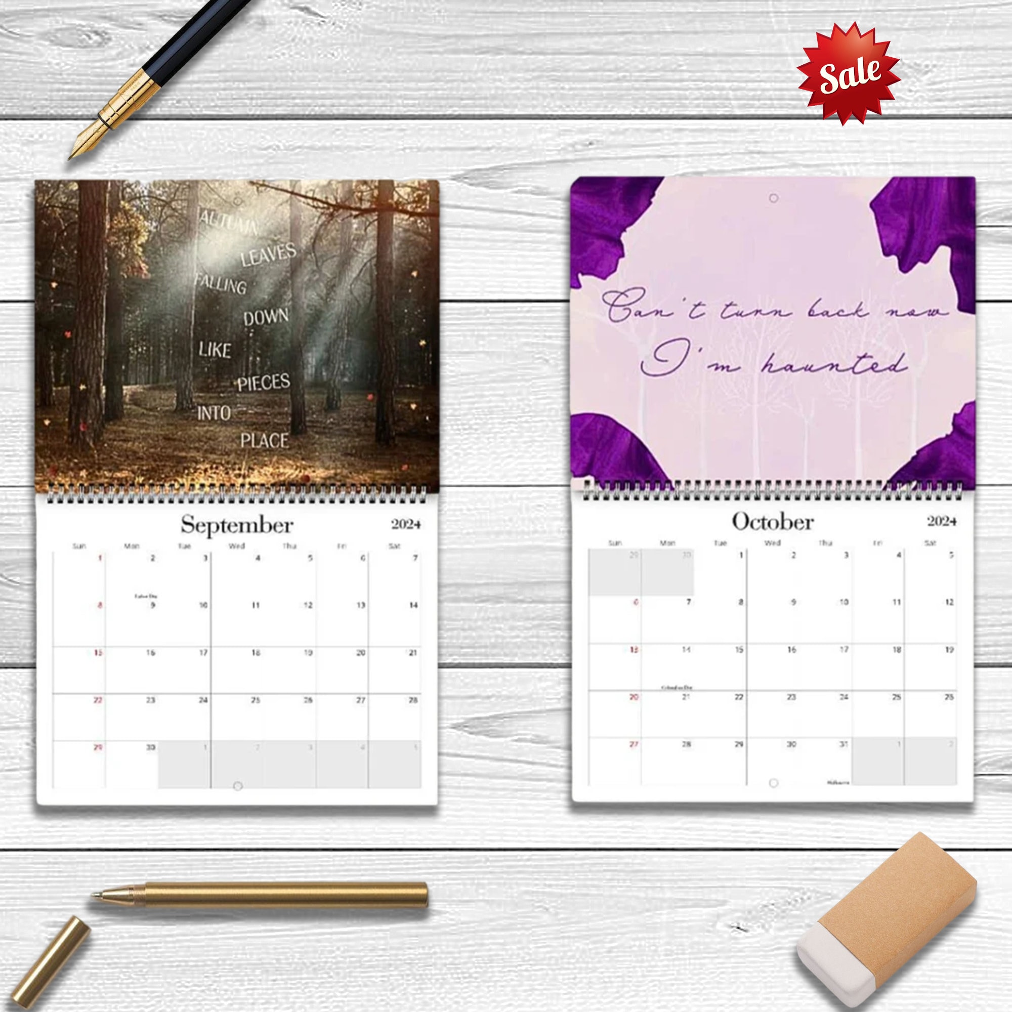 2024 Taylor Eras Calendar, Custom taylor version Calendar, Taylor All ...
