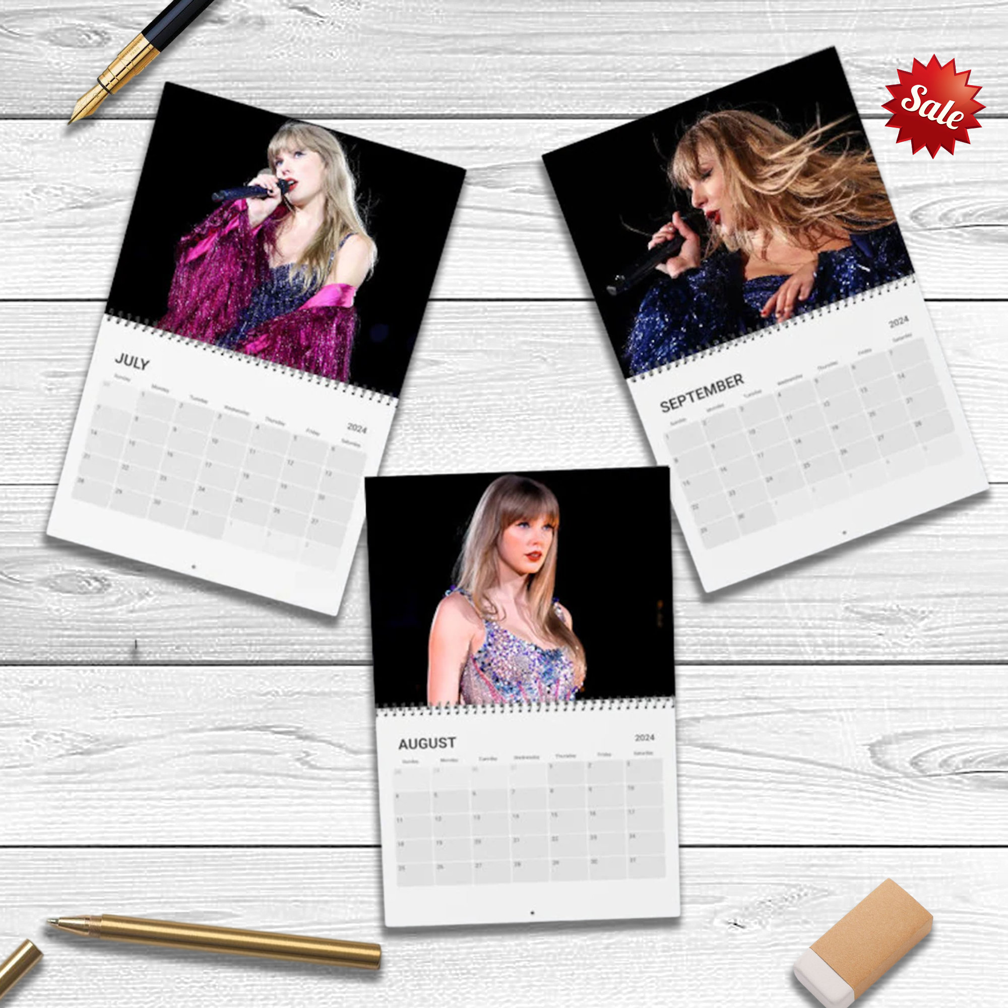 In My 2024 Era Wall Calendar, Custom Taylor Version Calendar, Taylor ...