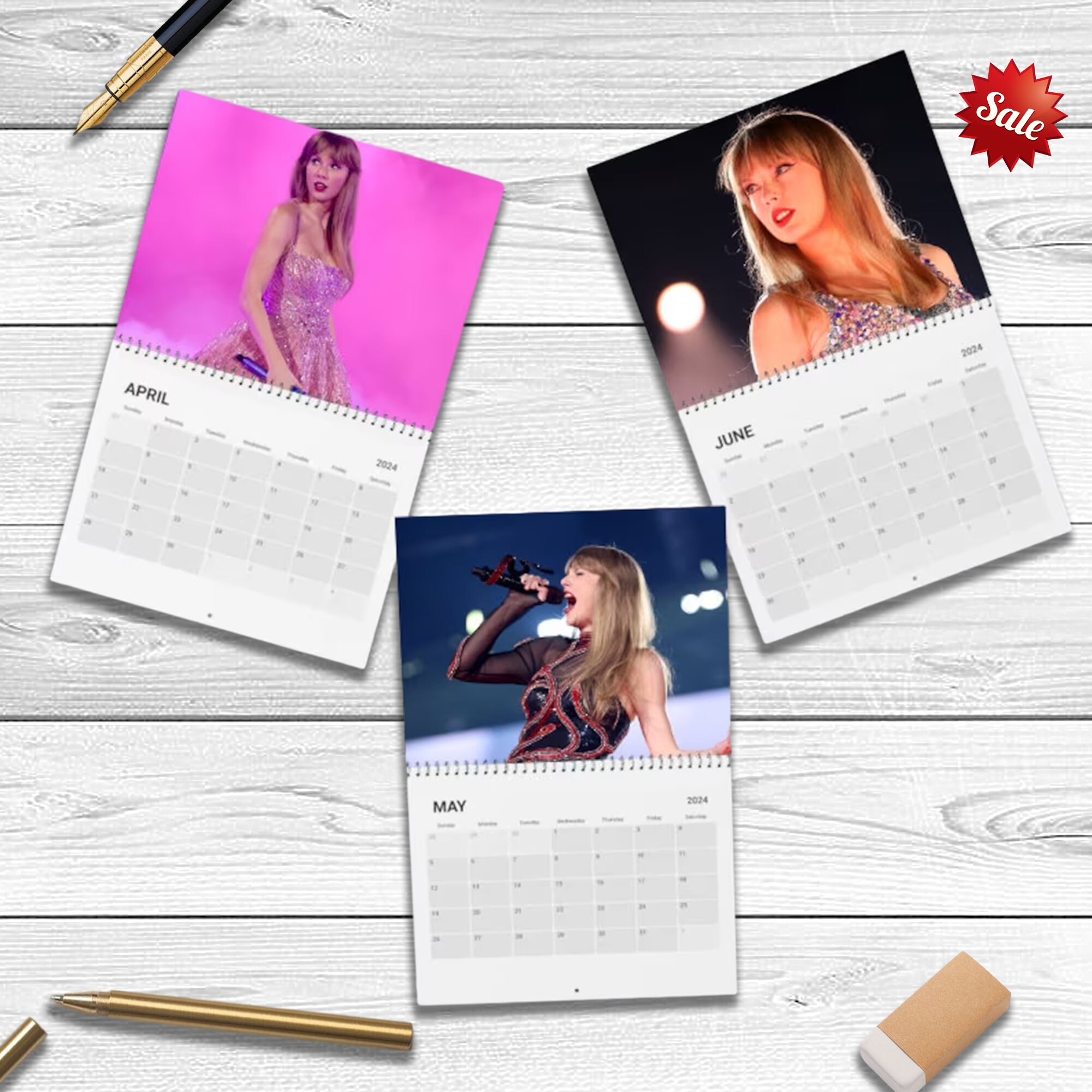 In My 2024 Era Wall Calendar, Custom Taylor Version Calendar, Taylor ...