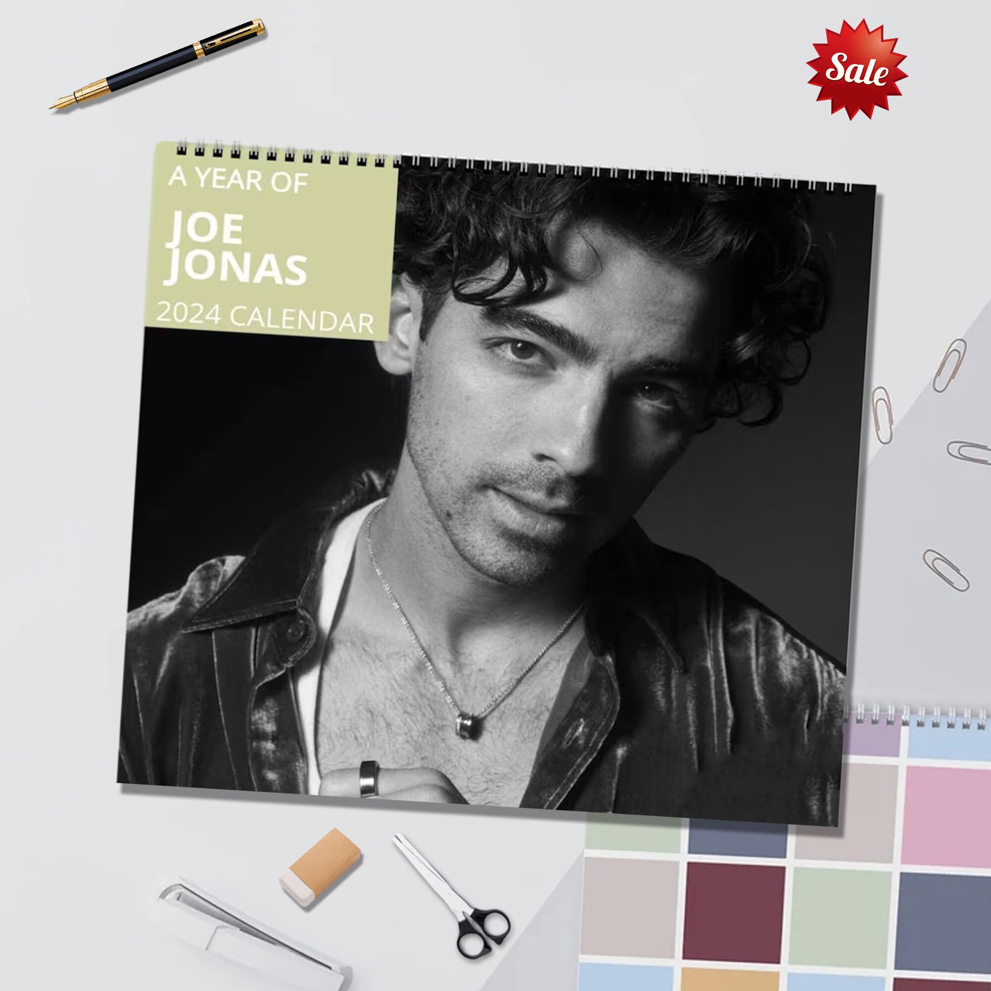 Joe Jonas Calendar 2024 Calendar, Wall Calendar sold by Cooling Box ...