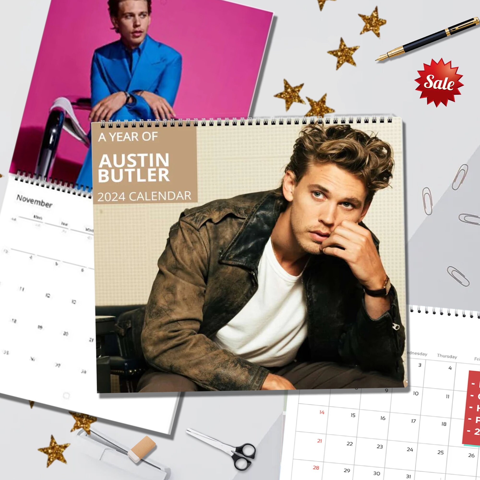 Austin Butler Wall Calendar 2024 sold by Cooling Box | SKU 3879754 ...