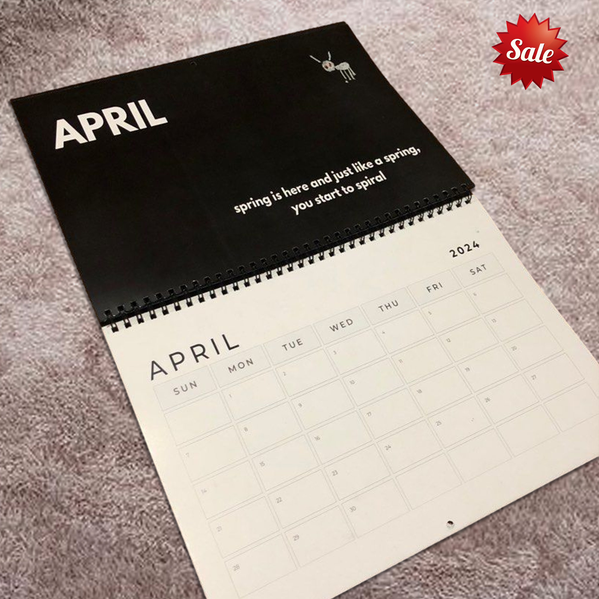 2024 Drake Slime You Out Wall Calendar, Wall Calendar 2024 Planner 2024 ...