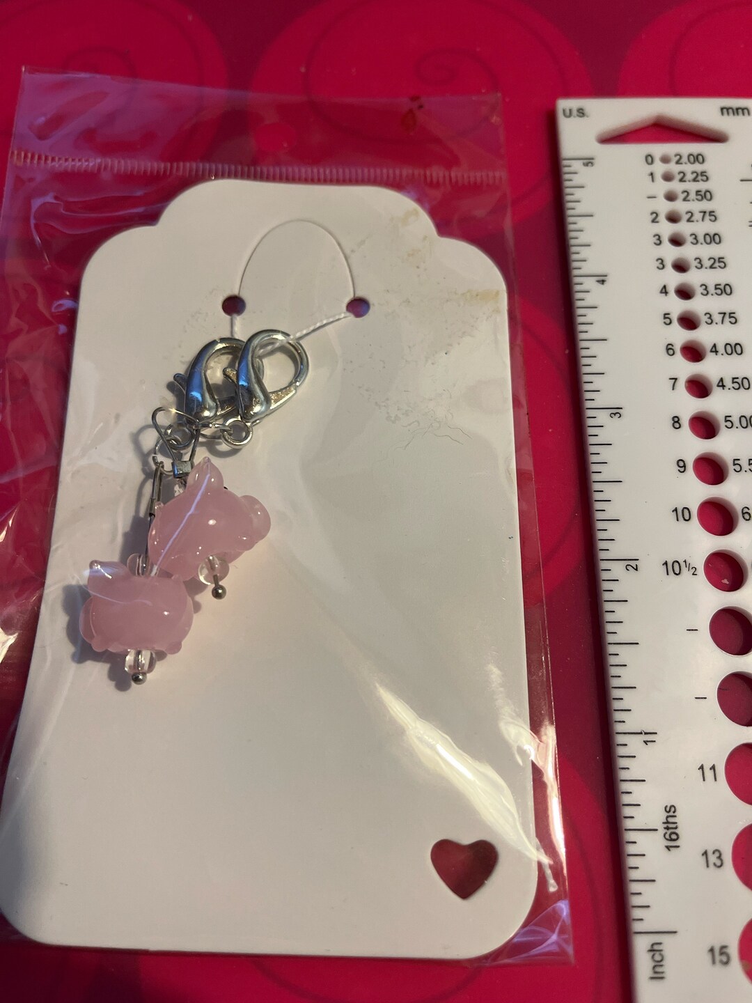 Cute Pig Stitch Markers - Etsy