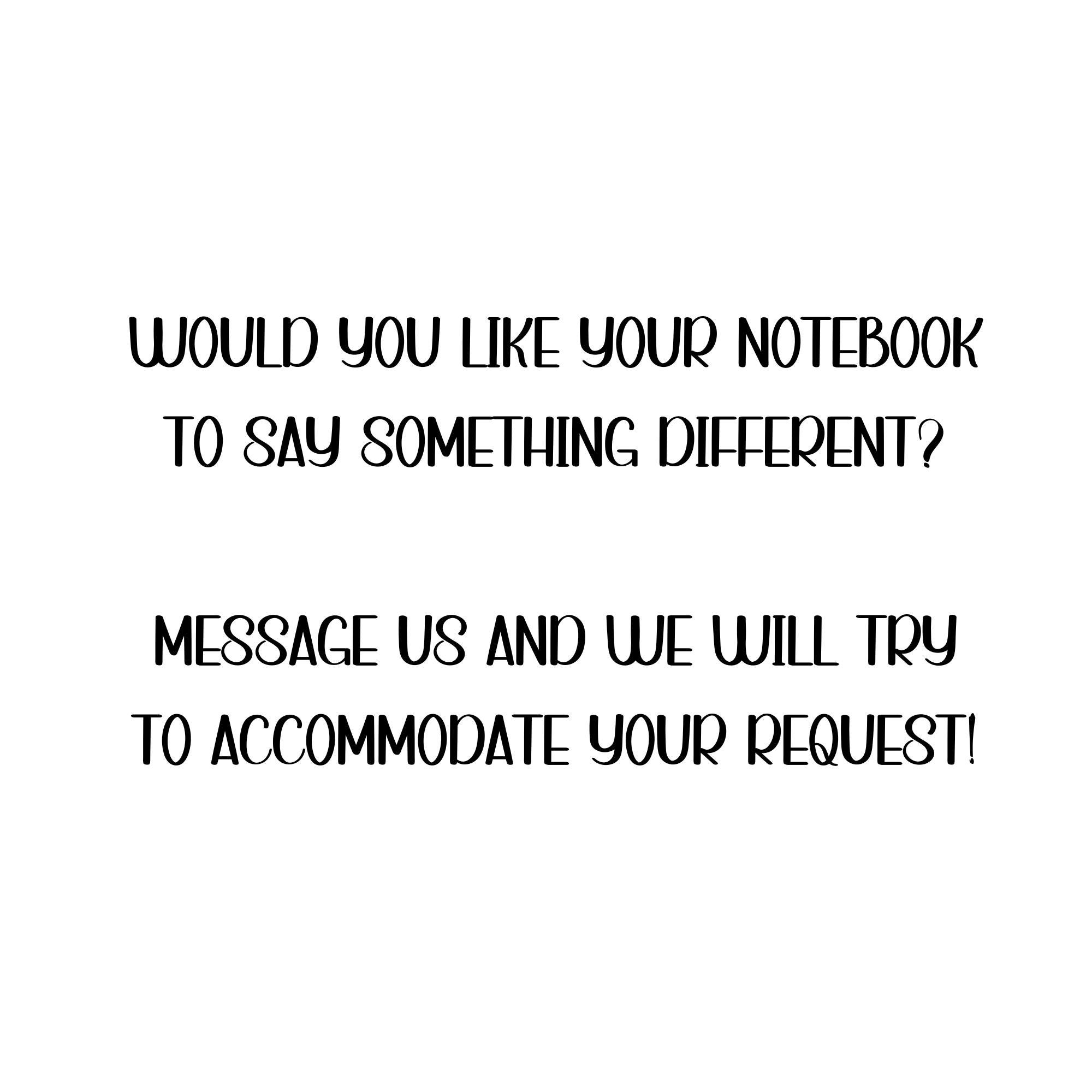 Gift for Court Reporter Journal for Stenographer Personalized Notebook ...