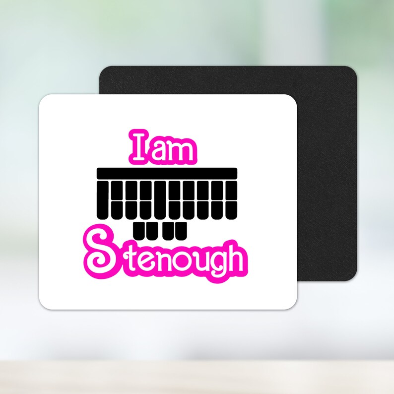 Court Reporter Mouse Pad for Steno Machine Writer Mousepad for ...