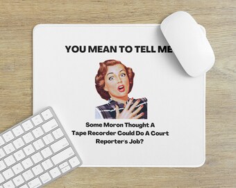 Kroert Steno Keyboard Court Reporter Mousepads - Etsy