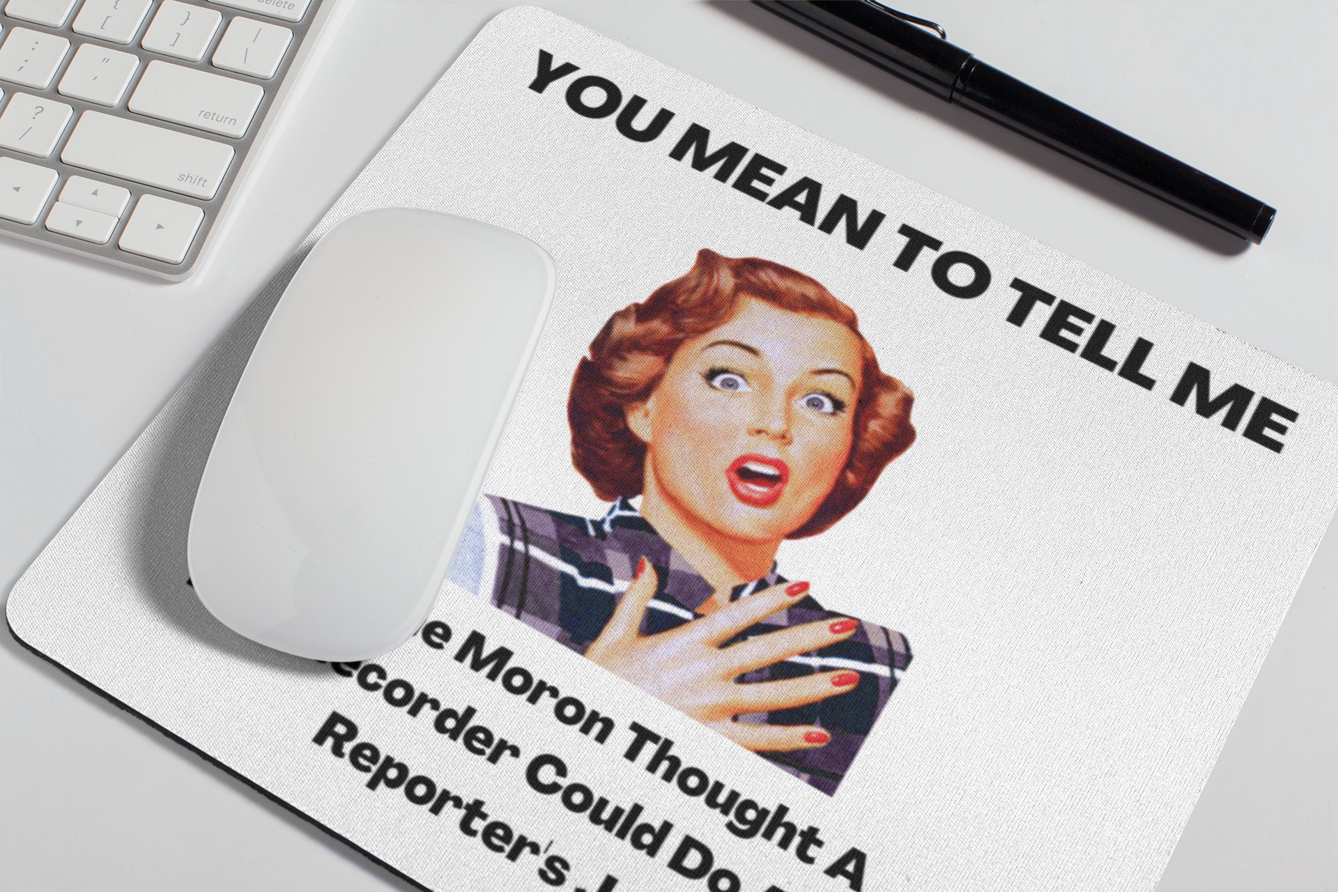 Court Reporting Accessories - Court Reporter Mouse Pad - Stenographer ...