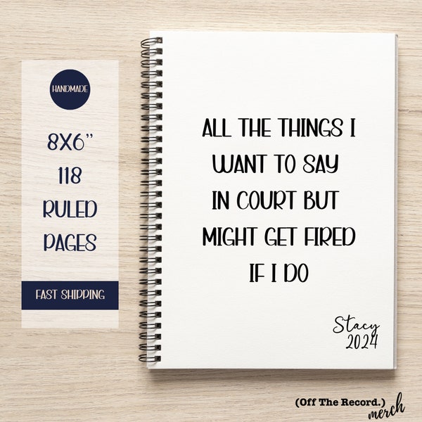 Reporter Notebook - Etsy