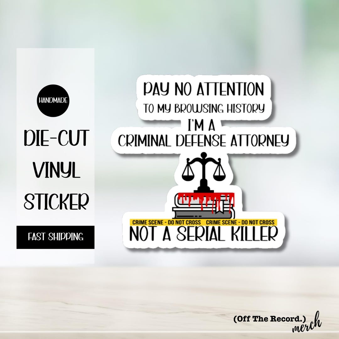 Criminal Defense Attorney Gift for Criminal Attorney Graduation Gift ...