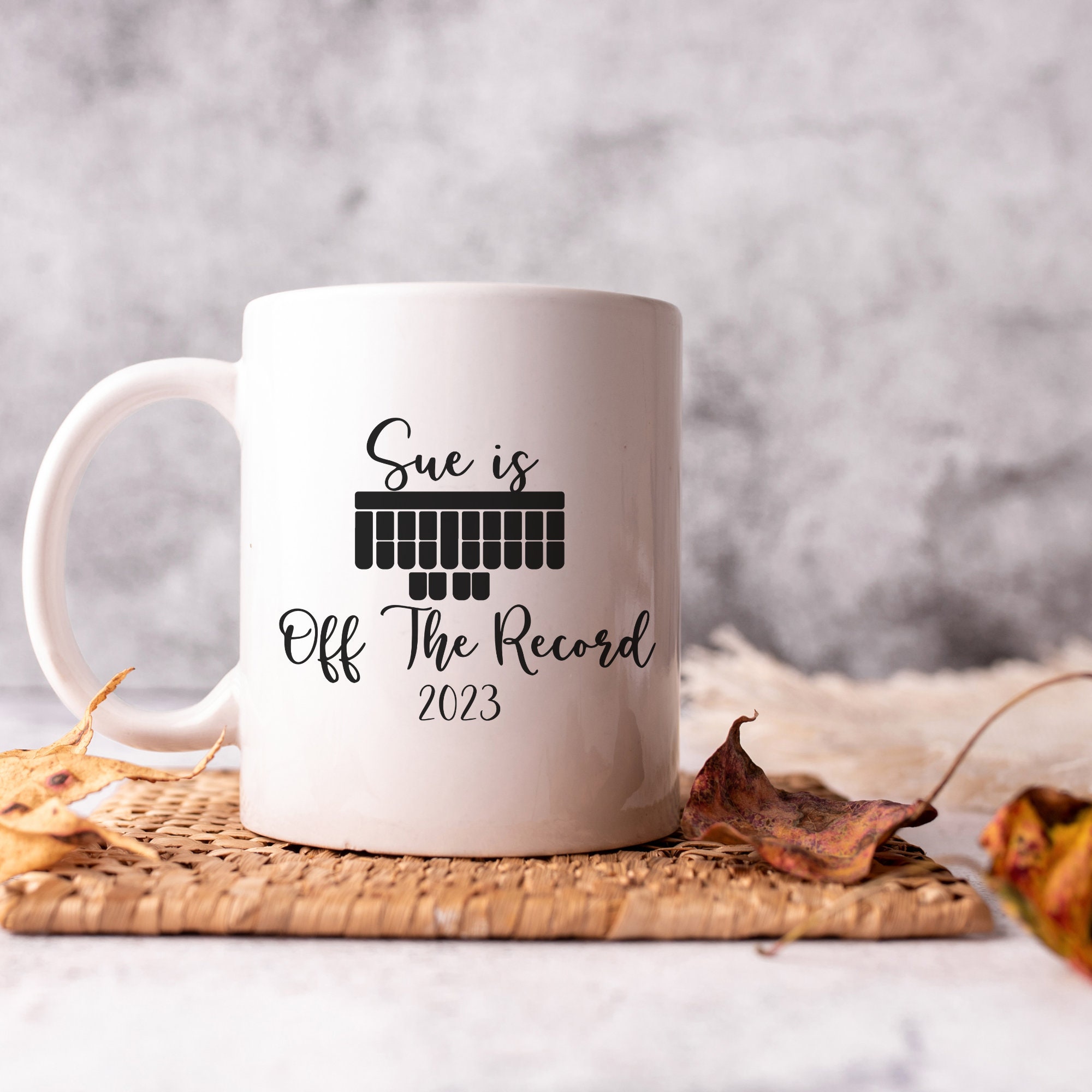 Personalized Court Reporter Retirement Gift, Custom Stenographer Coffee ...