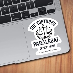 Paralegal Gift Idea for Legal Assistant Stickers for Paralegal ...