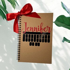 Gift for Court Reporter Journal for Stenographer Personalized Notebook ...