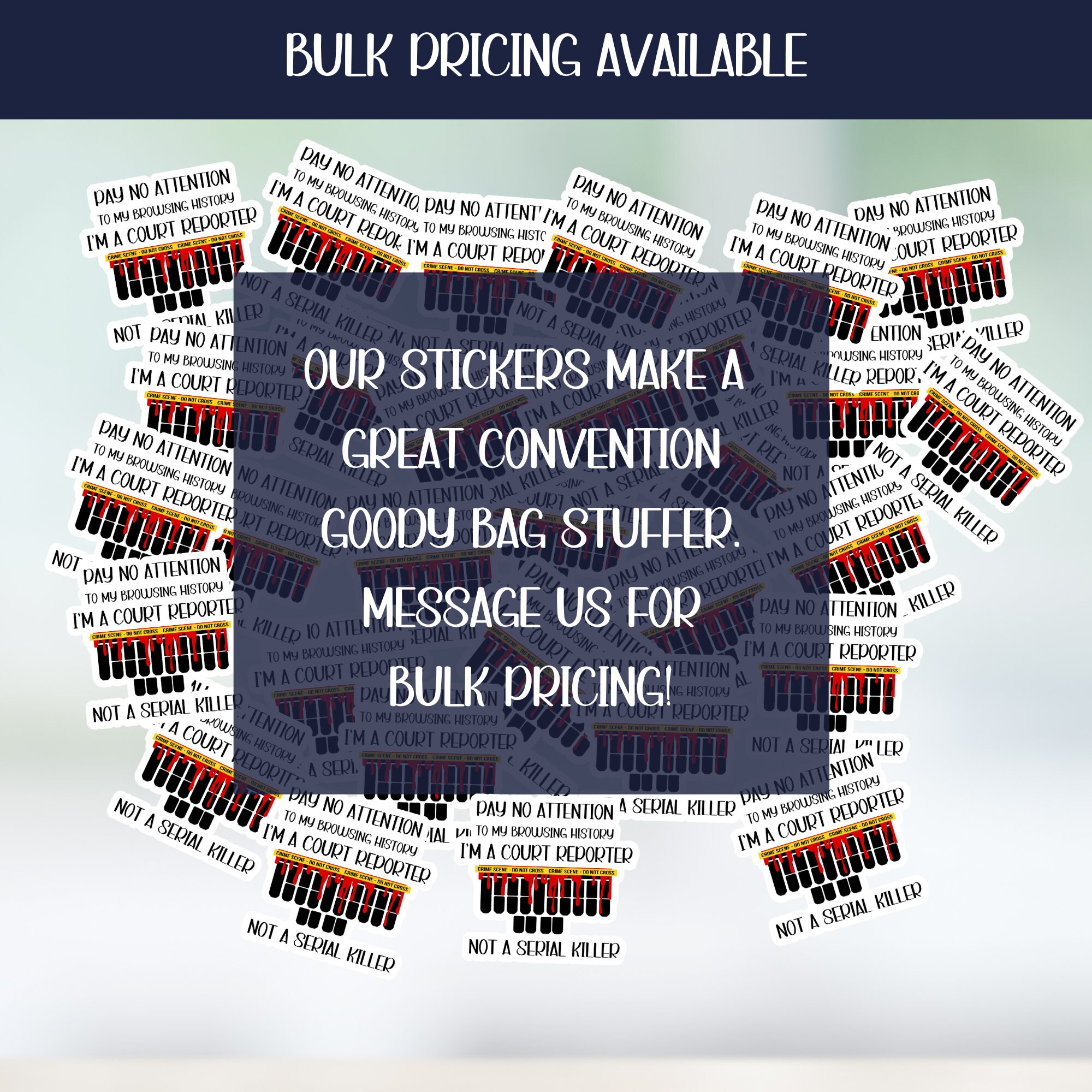 Stenographer Sticker for Laptop Vinyl Decal for Steno Court Reporter ...