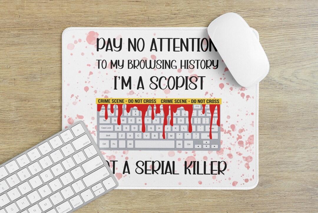 Gift for Court Reporter Scopist Mouse Pad for Transcription Editor ...